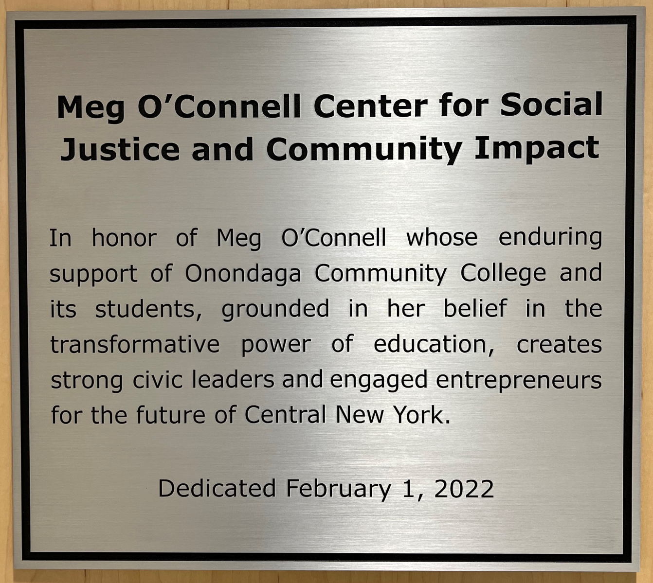 OCC's Million Dollar Gift | Onondaga Community College